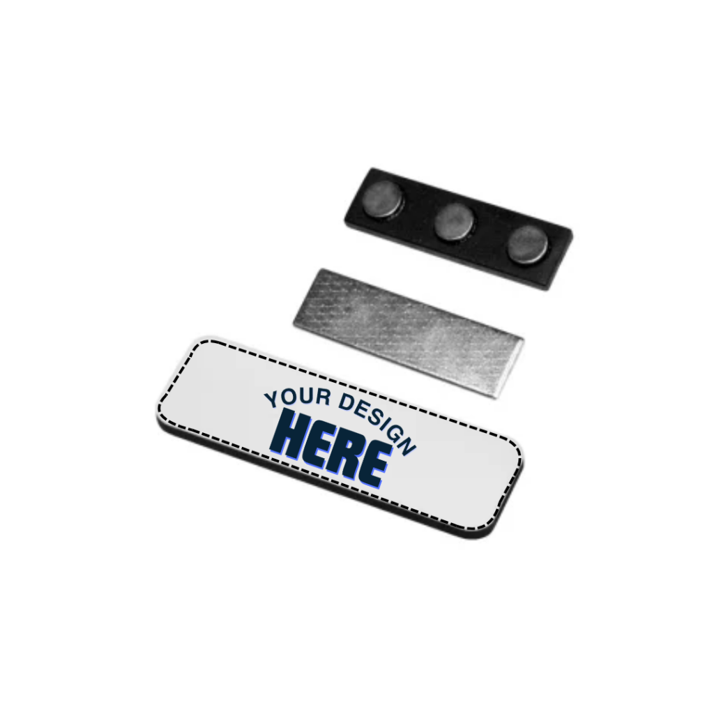 MDF Rectangle Small Name Badge – Discount Promotional Products